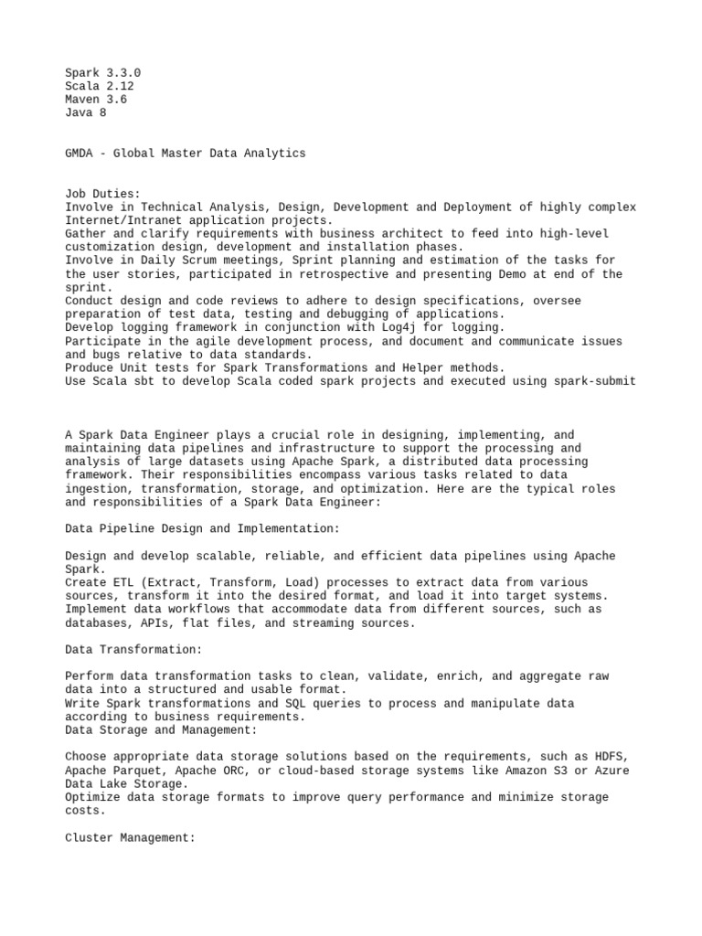 Project Name | PDF | Apache Spark | Computer Science