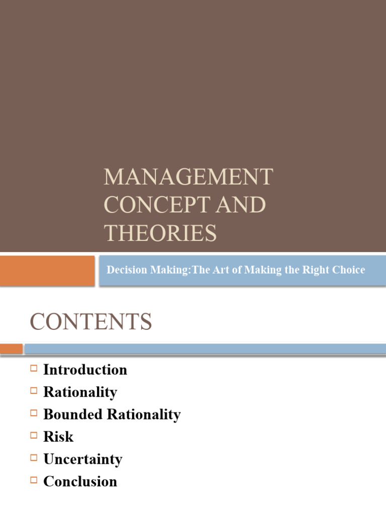 Decision Making | PDF | Risk | Decision Making