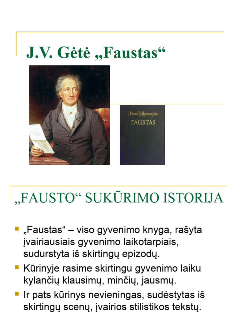 Gete Faustas | PDF