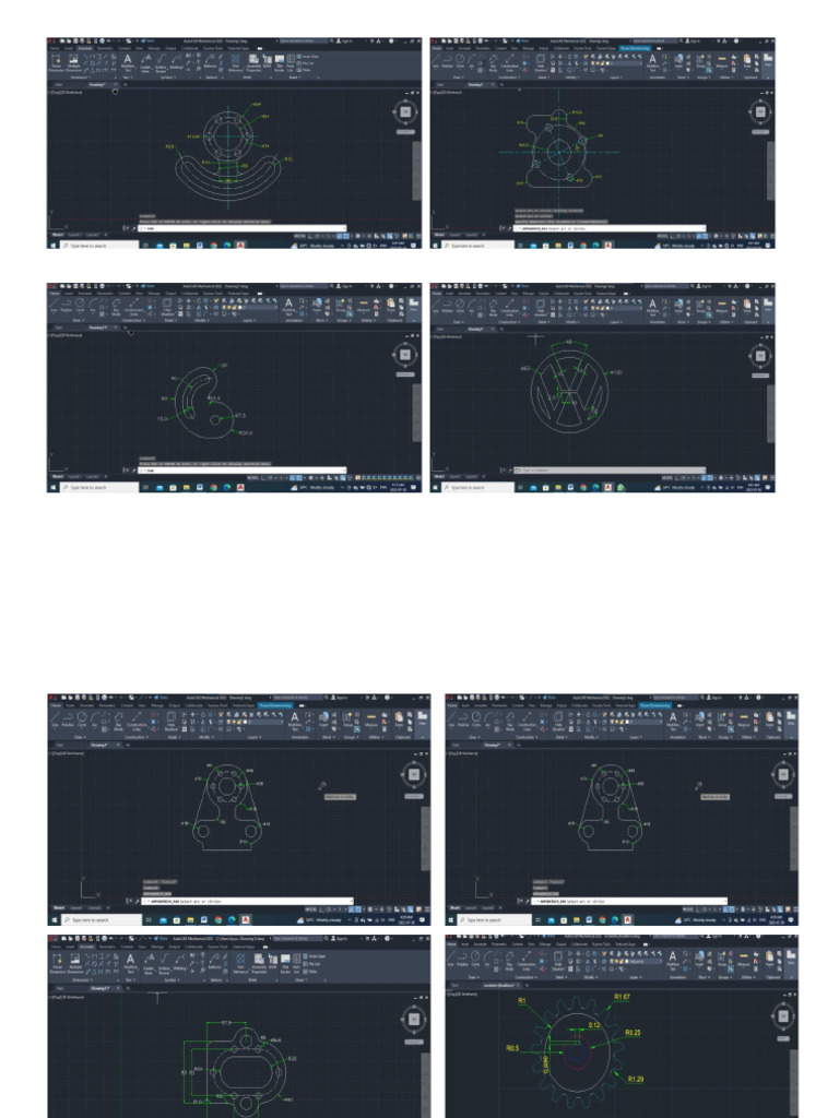 Autocad Screen Shoot | PDF