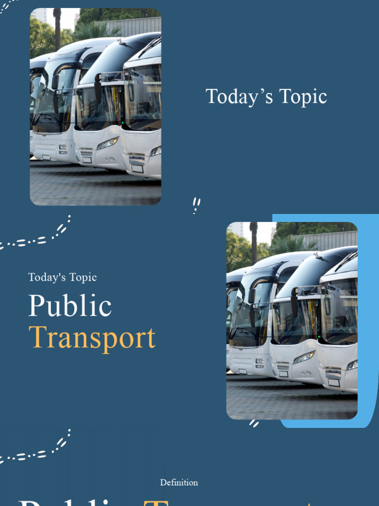 Public Transportation | PDF