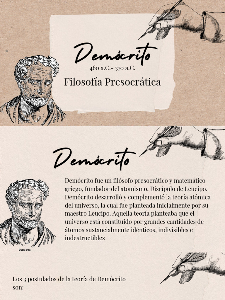 Demócrito | PDF