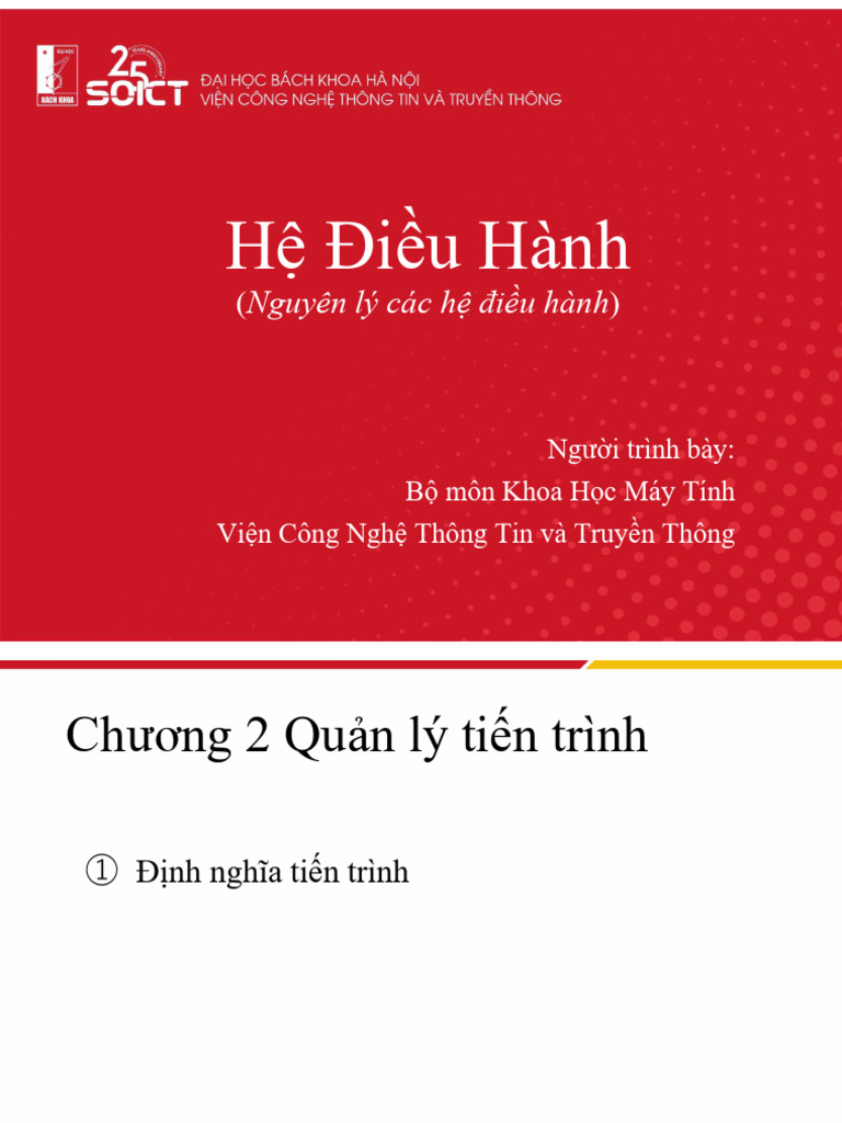 HDH Chuong 2 | PDF