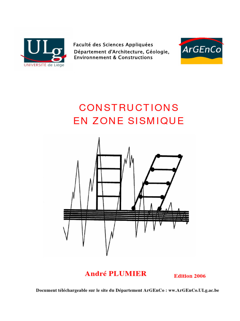 Conception parasismique des constructions | PDF | Génie parasismique