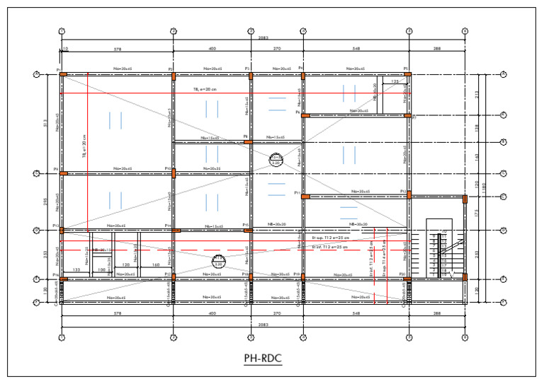 1er Et 2eme Etage-Ph - RDC | PDF