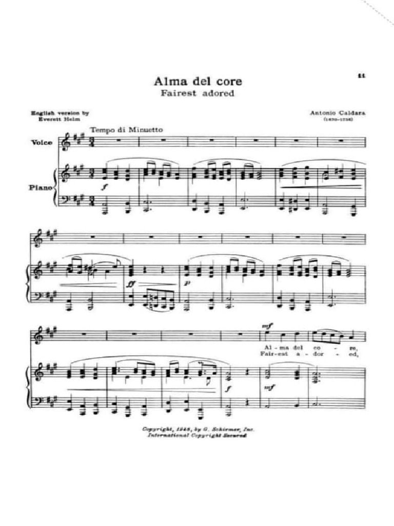 Alma Del Core | PDF