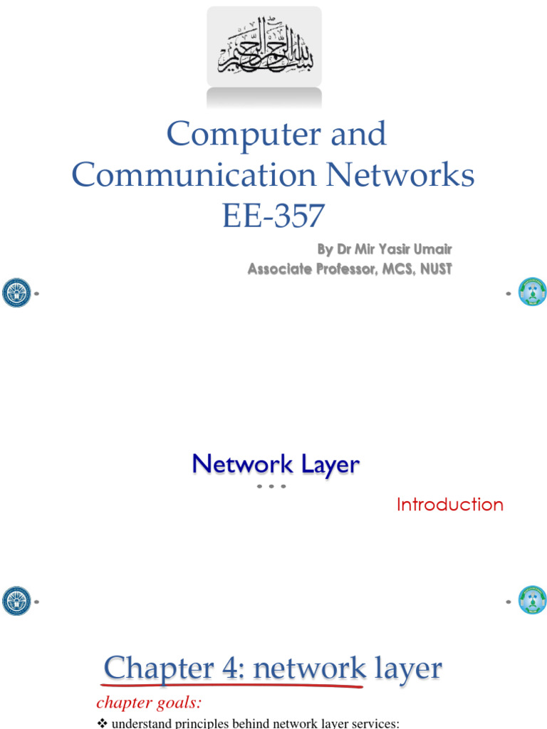 Lec 4 - Network Layer - I | PDF | Computer Network | Internet Protocols Lec 4 - Network Layer - I | PDF | Computer Network | Internet Protocols