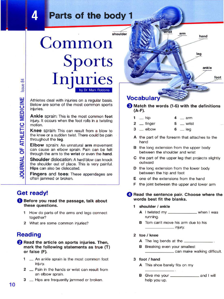 Common Sports Injuries | PDF