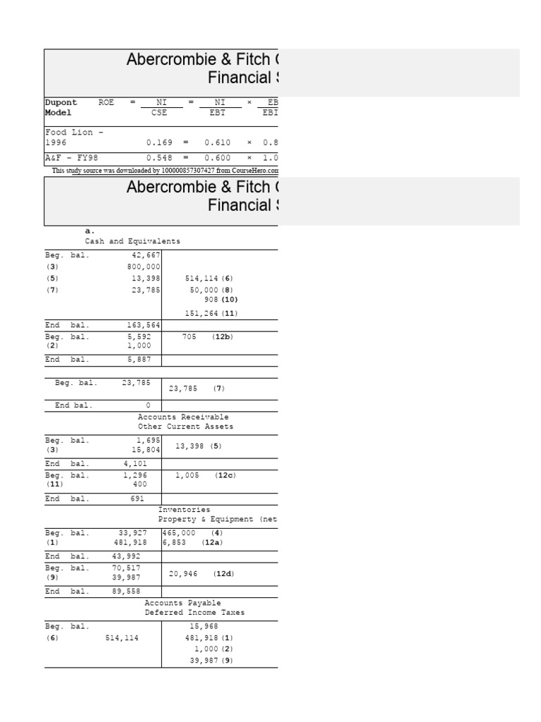 7-Fitch Assignment | PDF | Debits And Credits | Expense