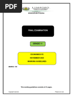 Math Lit Grade 11 P2 Nov Exam Examplar Question Paper 2024 | PDF | Area ...