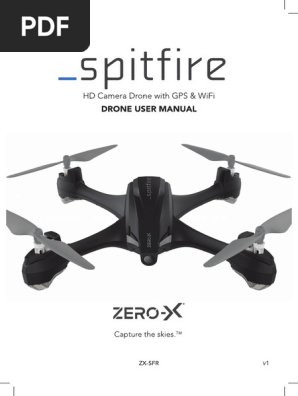 Zero x spitfire drone store