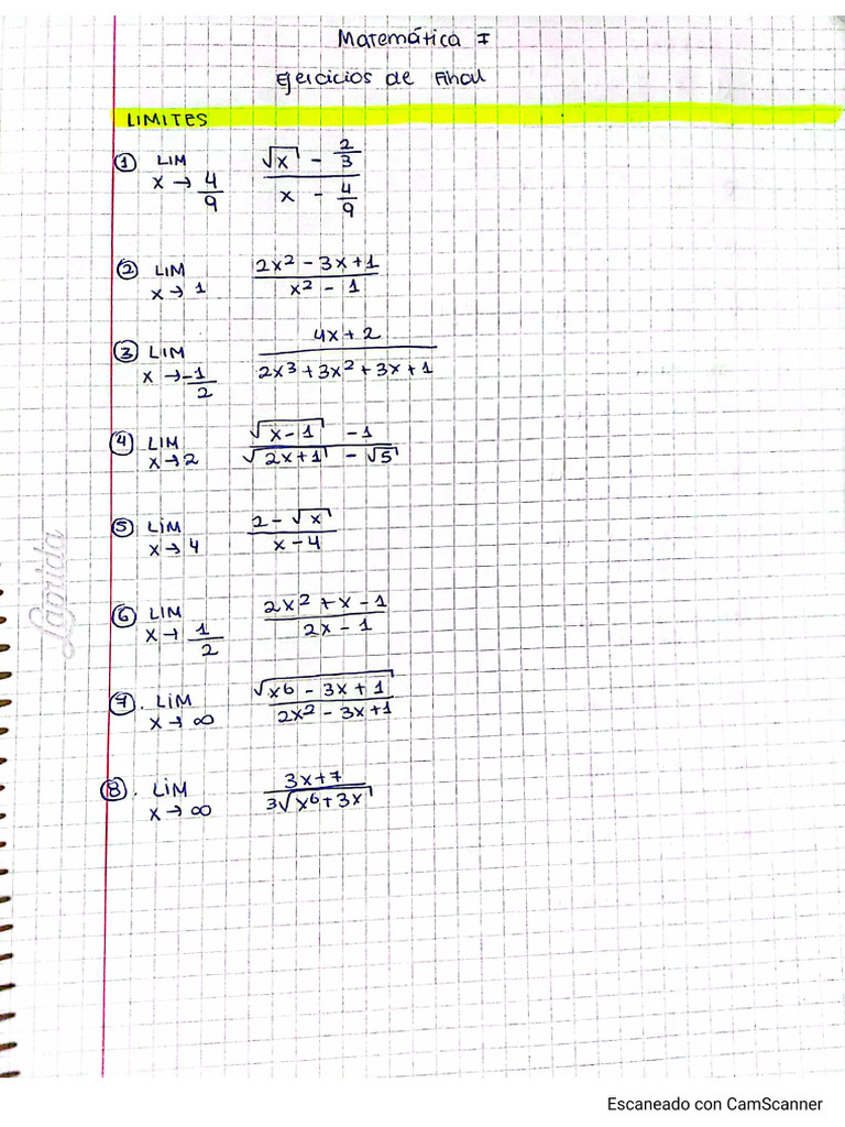 Ejercicios de Final | PDF Ejercicios de Final | PDF