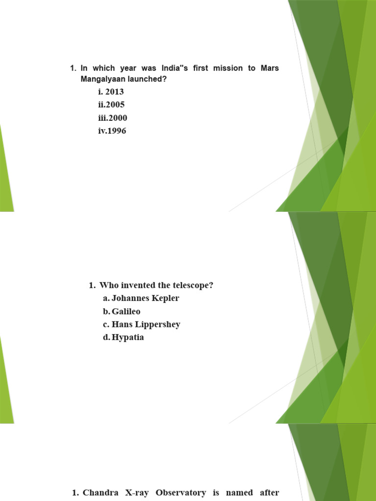 Final RND Questions | PDF | Planets | Sun