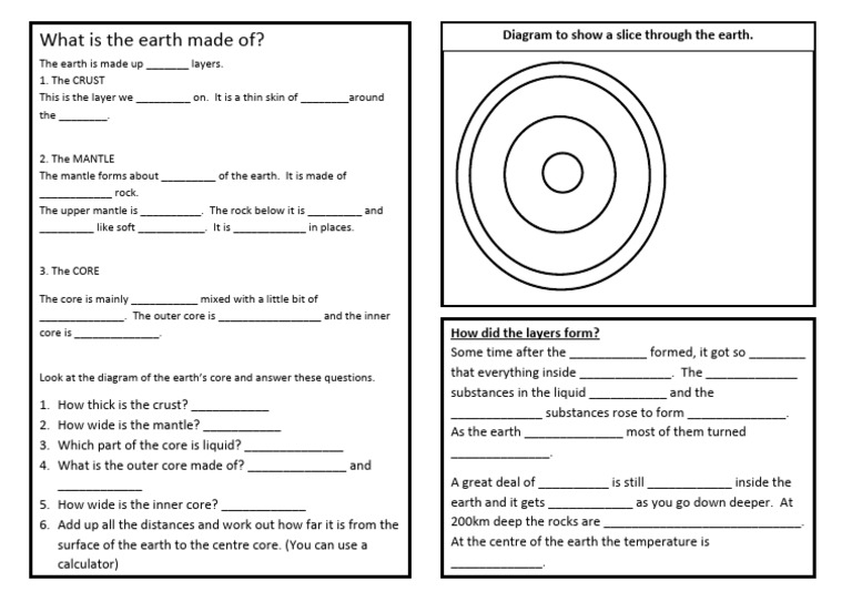 Year 7 Structure of The Earth's Core 3 | PDF