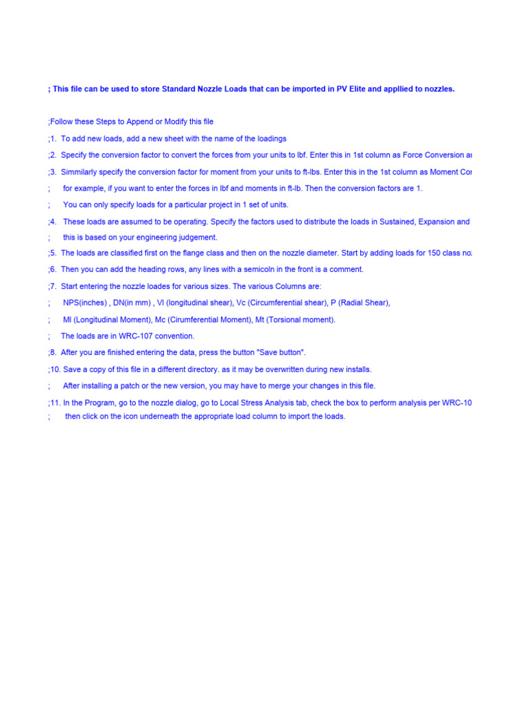 Api 660 Metric Nozzle Allowable Loads | PDF | Mechanical Engineering ...