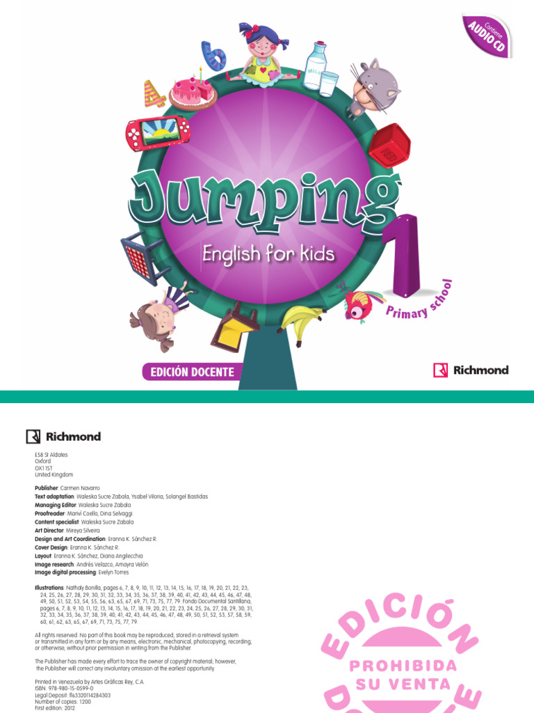 Jumping 1 - Teacher Book | PDF | Lingüística | Comunicación humana