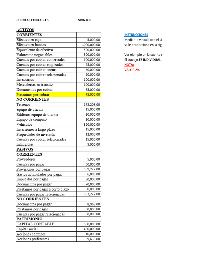 EJERCICIOS de ESTADOS FINANCIEROS-01 | PDF | Contabilidad | Compartir (Finanzas)