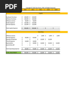 CAPEX and OPEX Template | PDF | Finance & Money Management