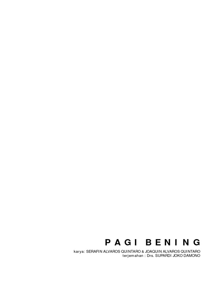 Naskah Pagi Bening | PDF