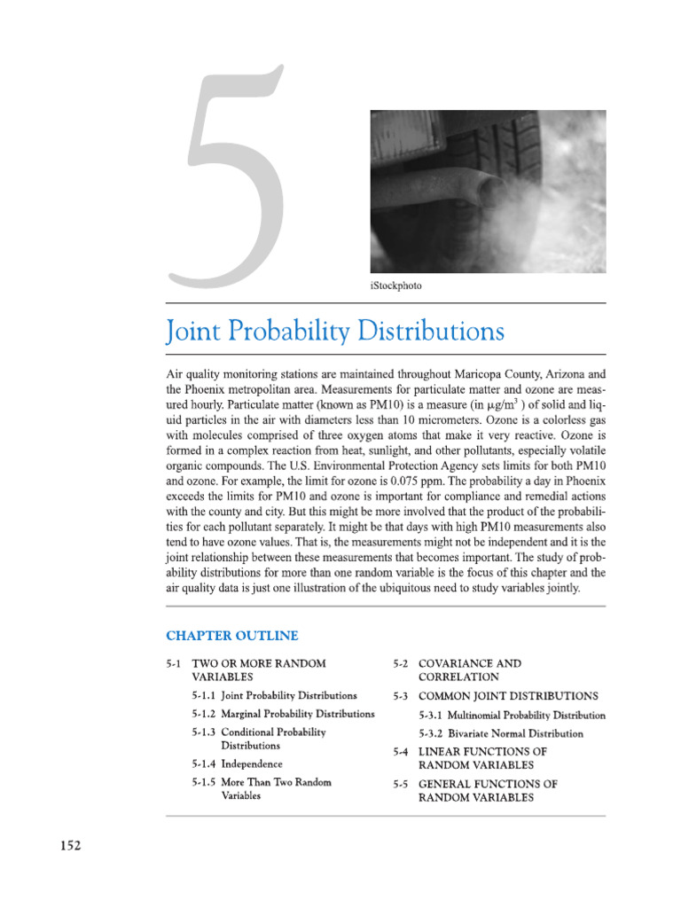 Chapt 5 Joint ProbabilityDistribution | PDF