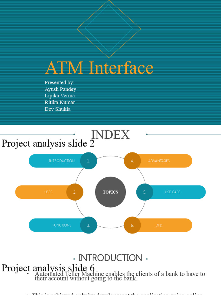 ATM Interface | PDF | Automated Teller Machine | Banks