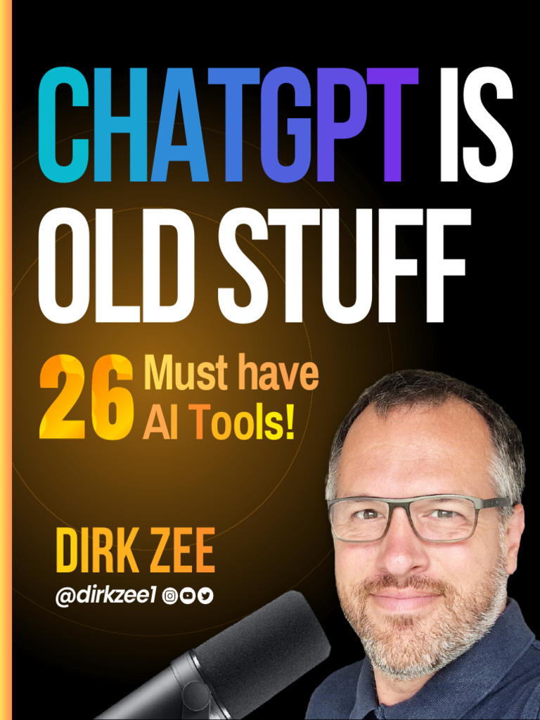 26 Must Have AI Tools 1696814944 | PDF | Artificial Intelligence ...