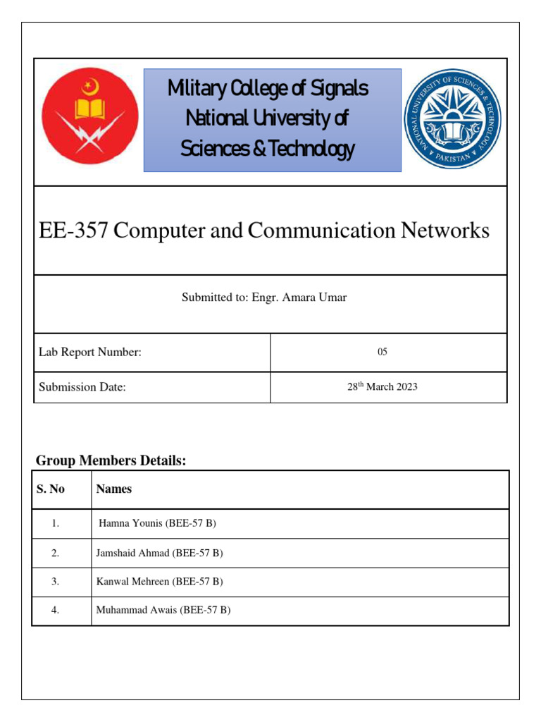 Ccn Lab Report 05 Pdf Domain Name System Internet Protocols 9269