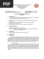 Grade 6 Health: Medicines Lesson Plan | PDF | Over The Counter Drug ...