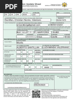 S1905 Registration Update Sheet Guide | PDF | Government