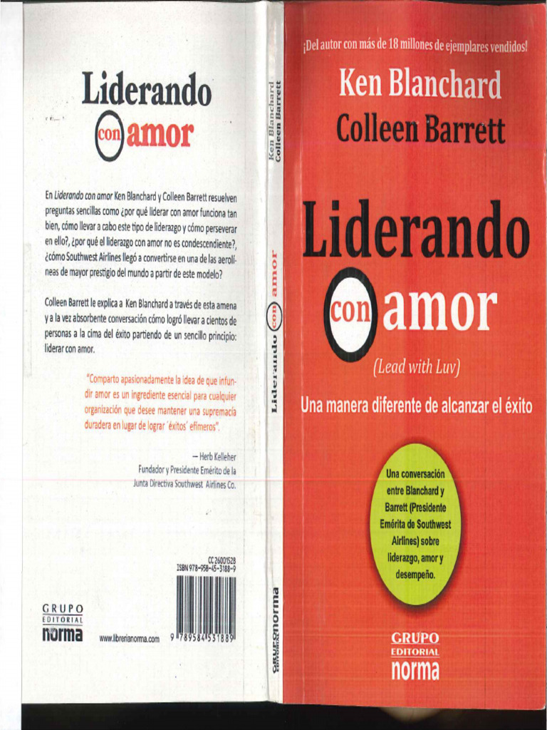 Libro - Liderando Con Amor - Ken Blanchard y Colleen Barrett | PDF