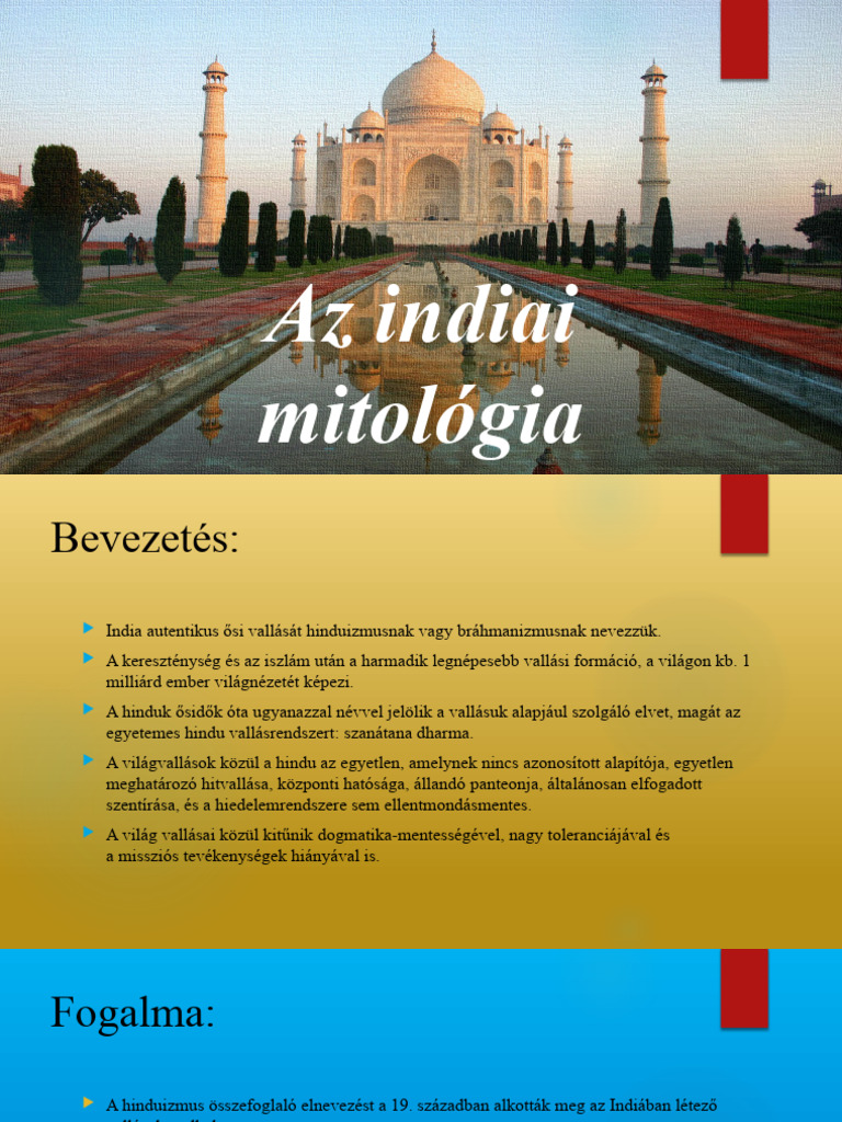 Indiai Mitológia Irodalom 1 | PDF