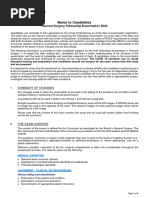 Core Surgical Training NHS Requirements | PDF