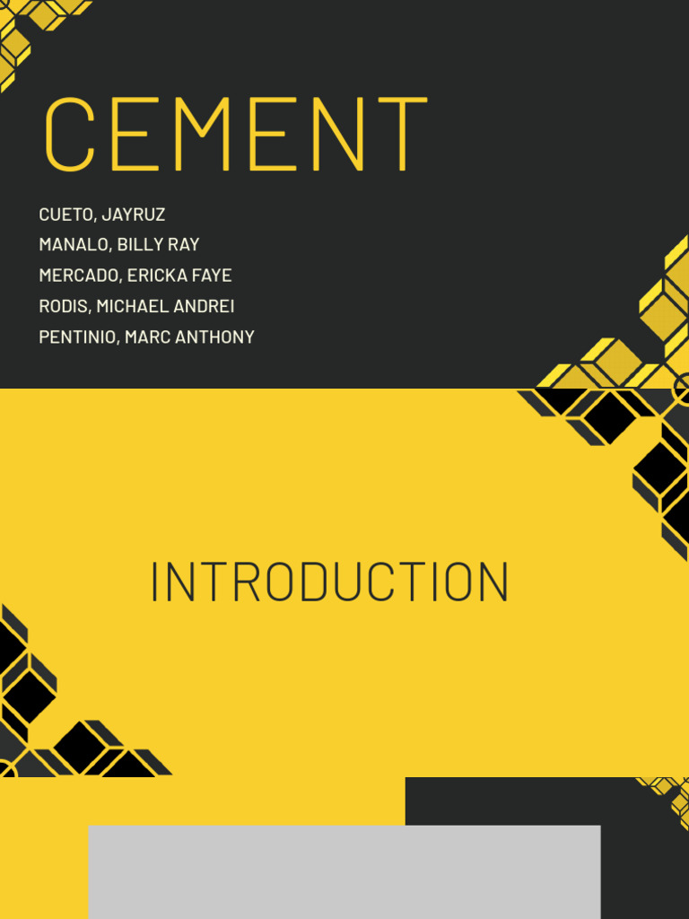 What Is Cement? | PDF | Cement | Mill (Grinding)
