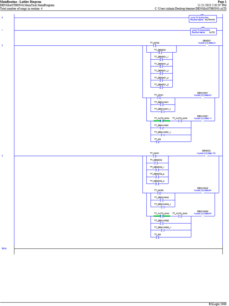 Nguyen Tan Hao - Den Giao Thong | PDF | Computer Programming | Computer Engineering