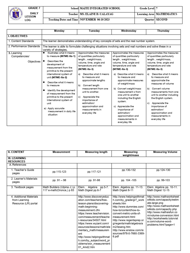 Math WK1 | PDF | Volume | Pound (Mass)