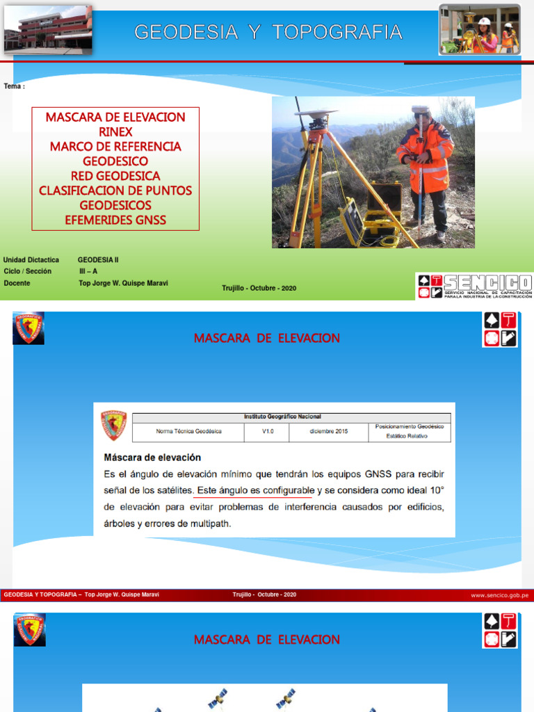 S7 U2 3a Masca Elev Rinex Red Geodes Clasif Ptos Geodesi 081020 | PDF ...