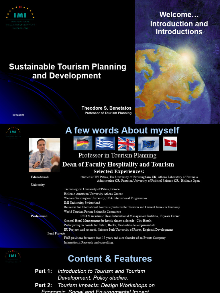 Introduction To Tourism 2022 | PDF | Tourism