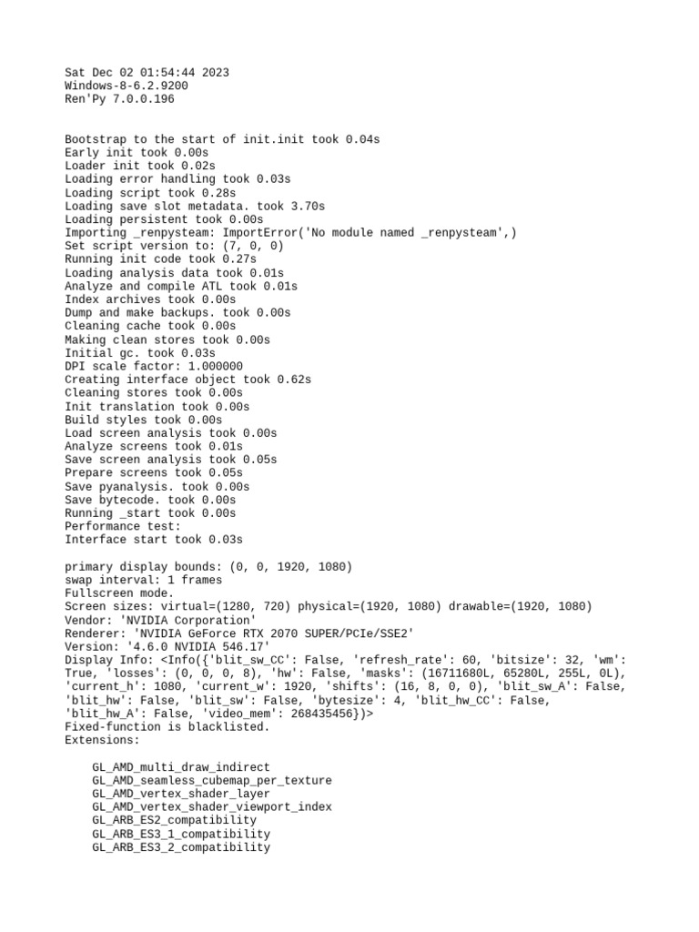 Log | PDF | Texture Mapping | Computer Architecture