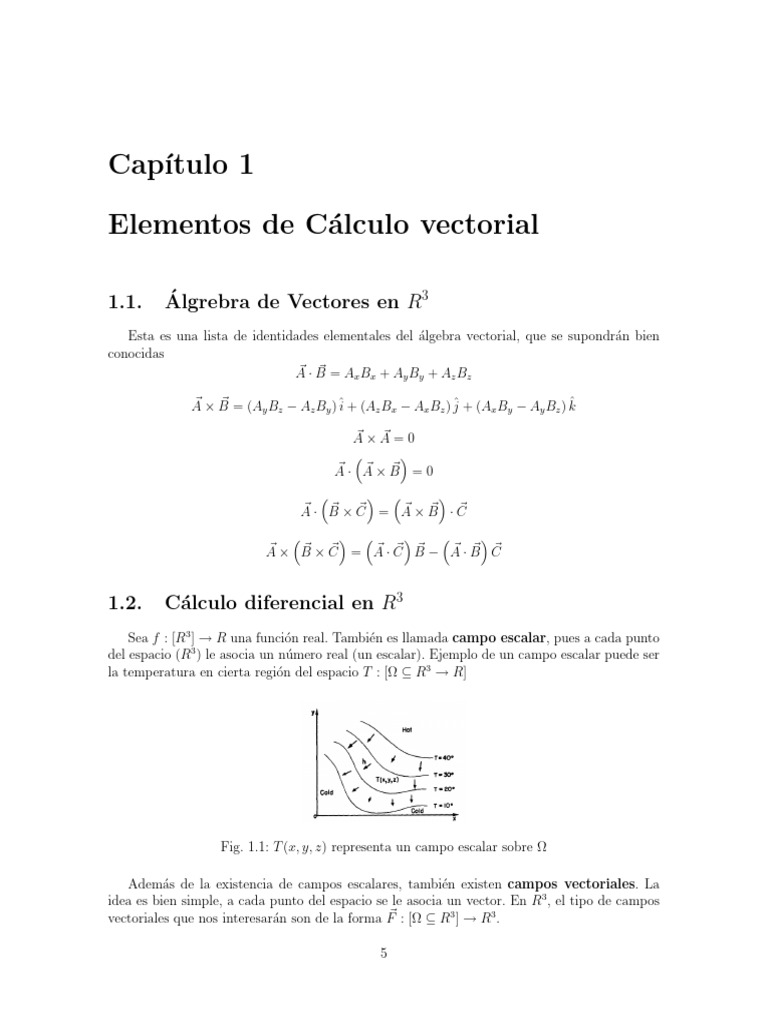 Calculo Vectorial | PDF | Degradado | Escalar (Matemáticas)