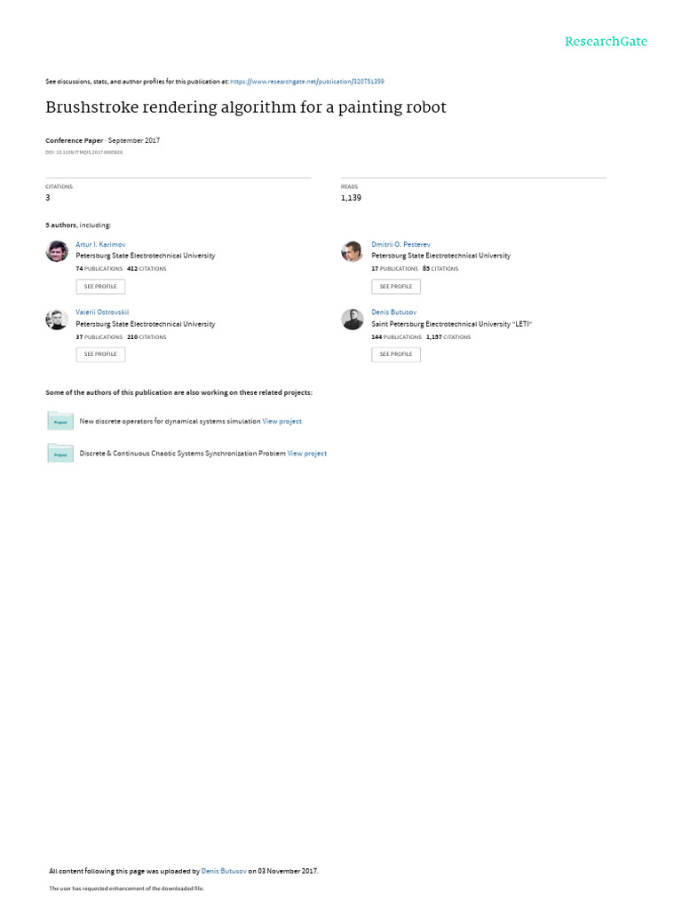 ITQMS Robotic Painter Final | PDF | Rendering (Computer Graphics ...