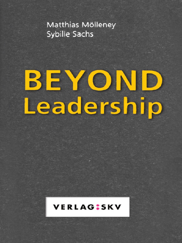 Moelleney M Beyond Leadership | PDF | Leadership | Experience
