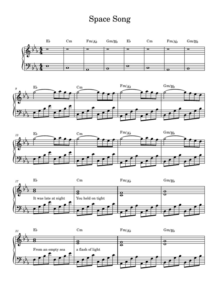 Space Song | PDF