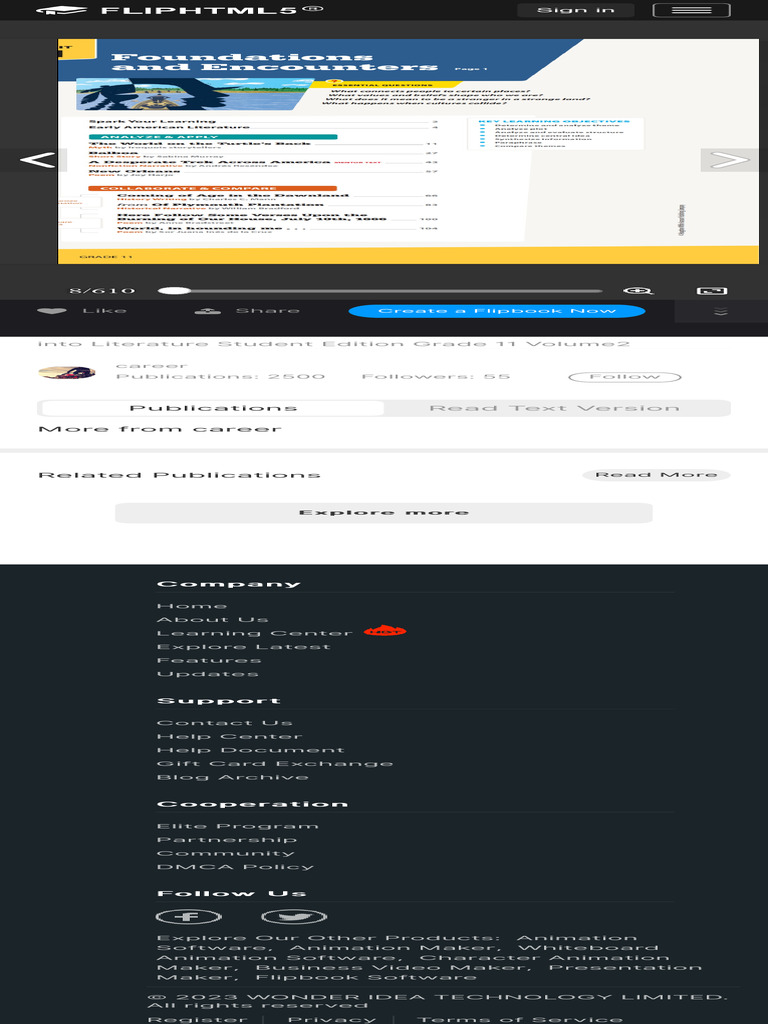 Into Literature Student Edition Grade 11 Volume2 | PDF