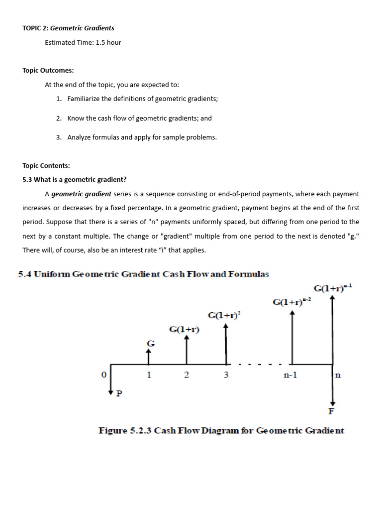 Geometric Gradient | PDF