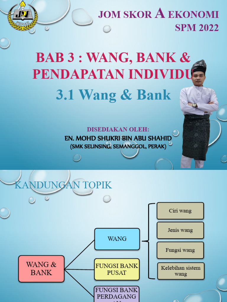 Bab 3 1 Wang Dan Bank Pdf