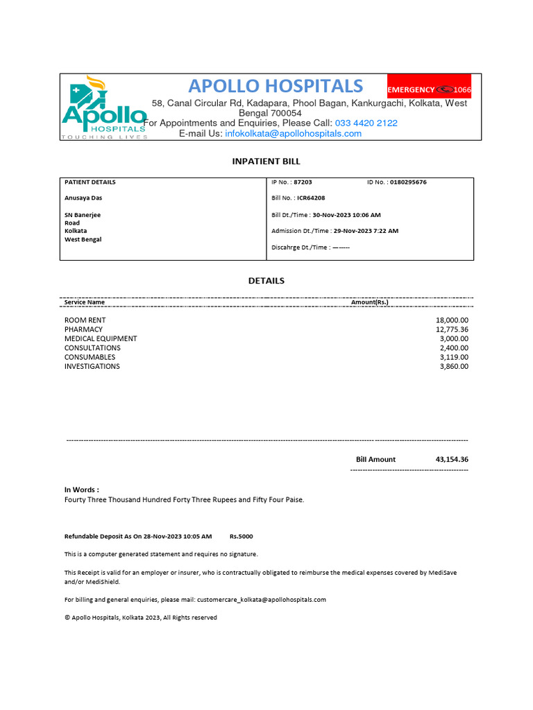 Medical Bills | PDF | Social Policy | Medicine