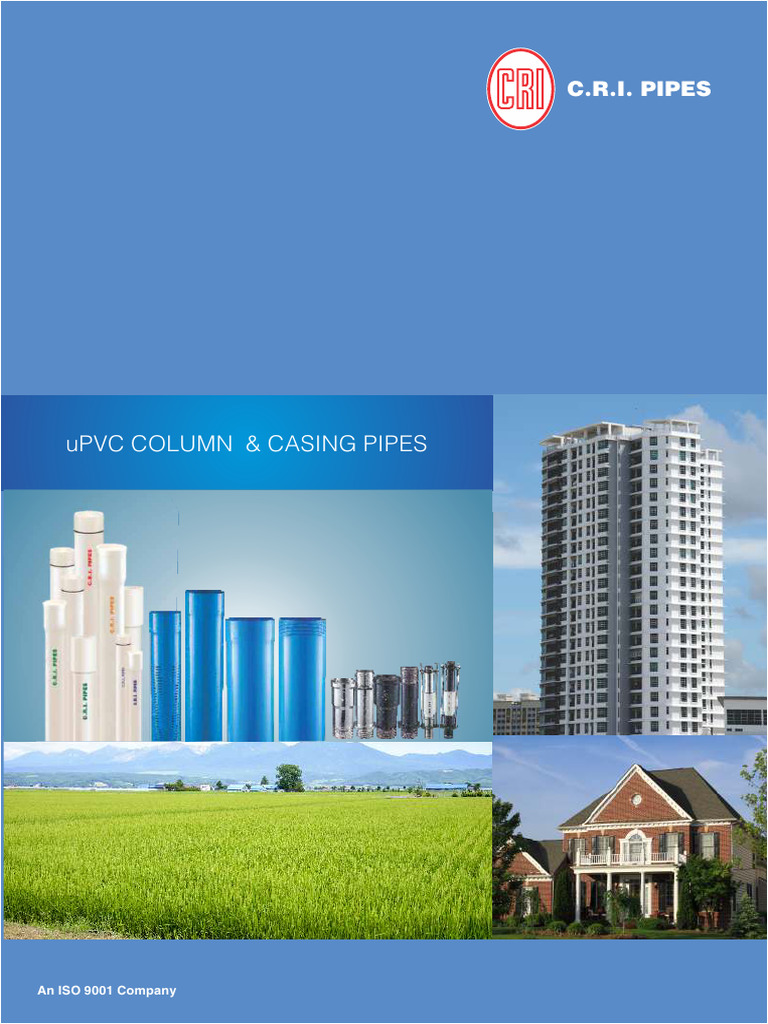 1.UPVC Column Casing Pipes Catalog | PDF | Pipe (Fluid Conveyance ...