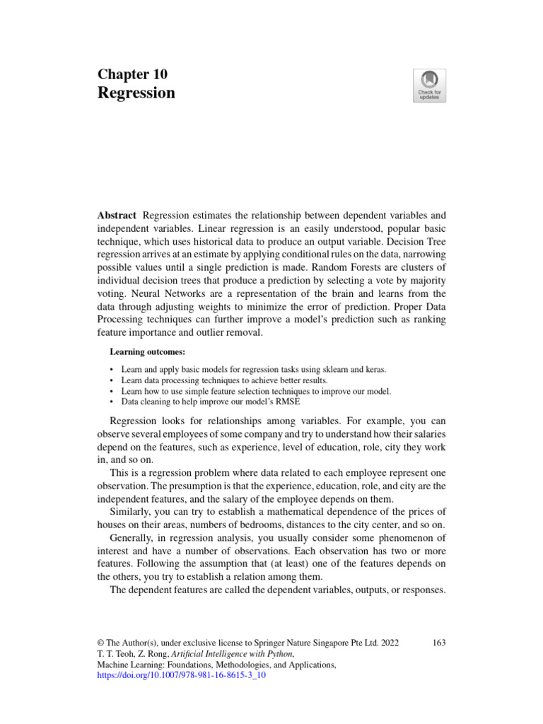 Lab Experiment 4 - AI | PDF | Regression Analysis | Linear Regression