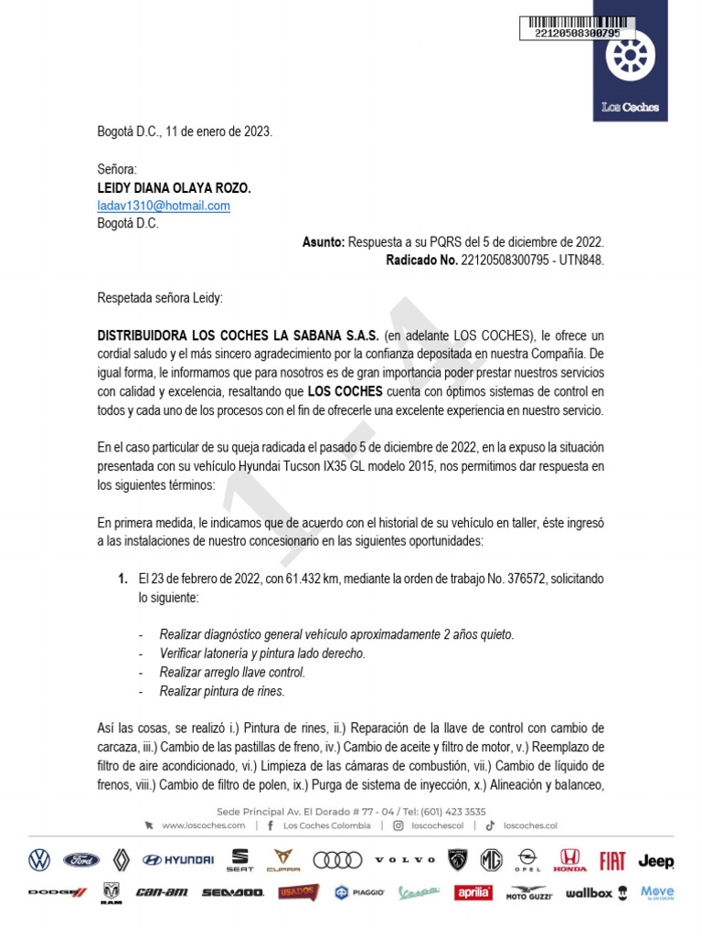 Leidy Diana Olaya Rozo | PDF | Logística