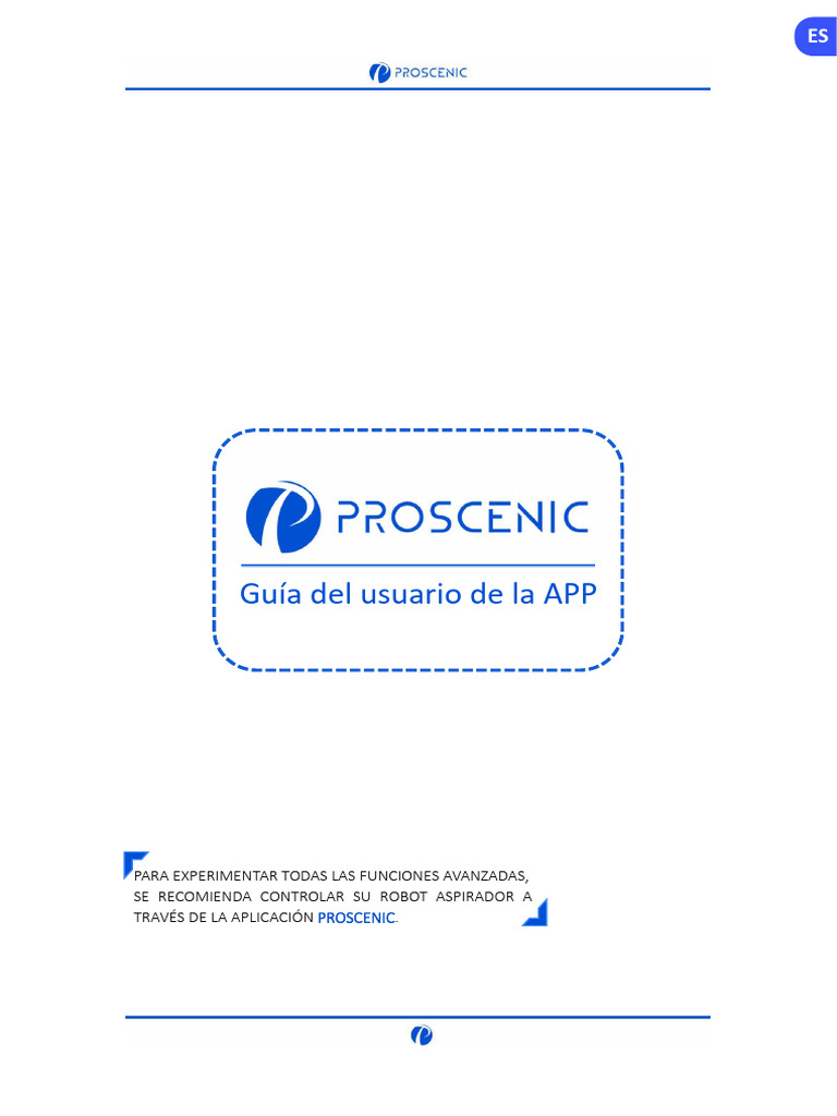Guía de la App Proscenic 850T | PDF | Aplicación movil | Wifi